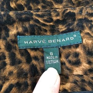 Harve Benard | Skirts | Harve Benard Belted Midi Animal Print Pencil ...